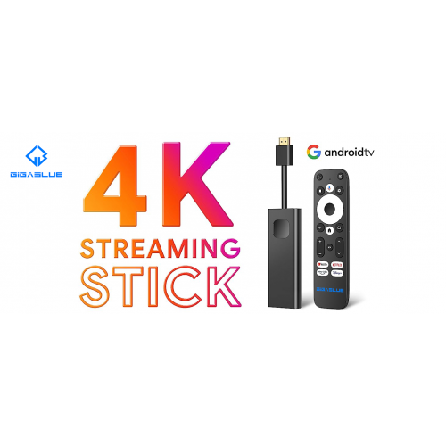 GigaBlue Dcolor Giga TV Stick 4K PRO | Android 11 | 2GB + 16GB | Dual ...